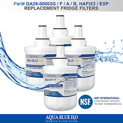 4 x SAMSUNG AQUA PURE-PLUS FILTER replacement DA29-00003F DA97-06317A ...