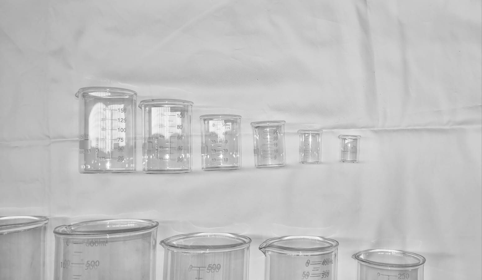 Glass Beaker Kit Graduated Research Grade Borosilicate 500ml x 2 | eBay