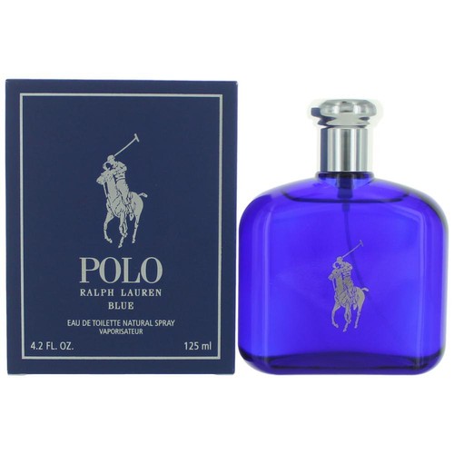 Polo Blue by Ralph Lauren, 4.2 oz EDT Spray for Men Eau De Toilette ...