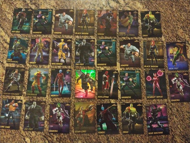 Large Lot of 52 Marvel Contest of Champions Cards | eBay