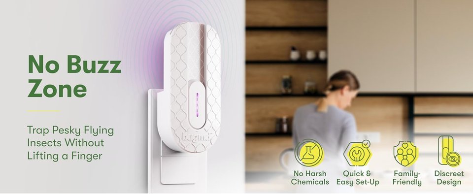 BugMD No Fly Zone Refillable UV Bug Zapper, Mosquito Zapper, Flying Insect Trap | eBay