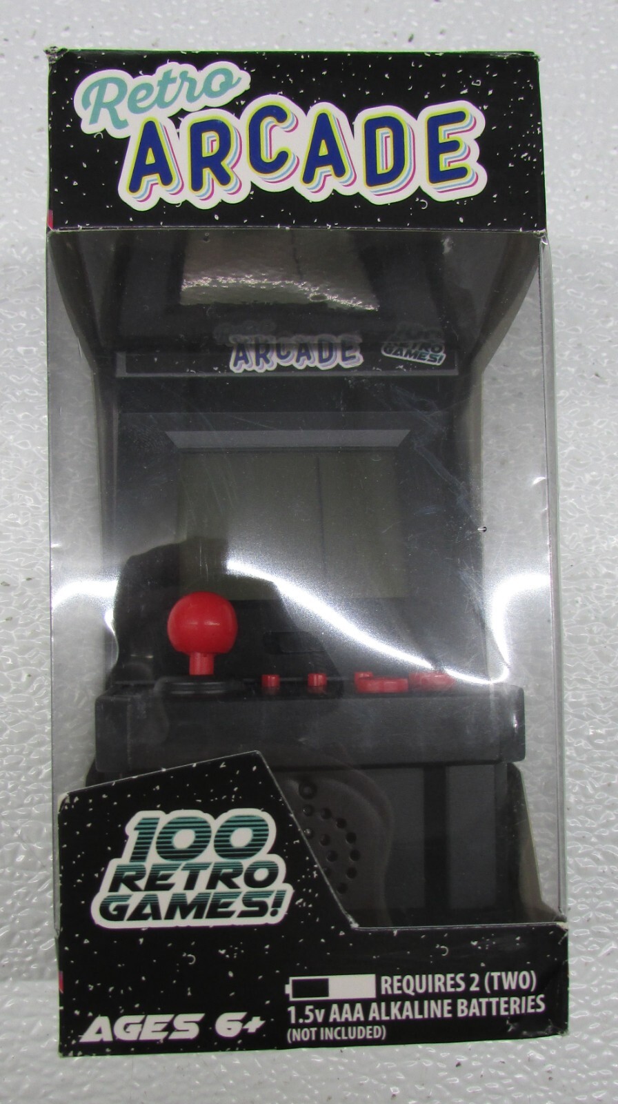 NEW Retro Arcade Mini Handheld Battery Operated Game System With 100 ...