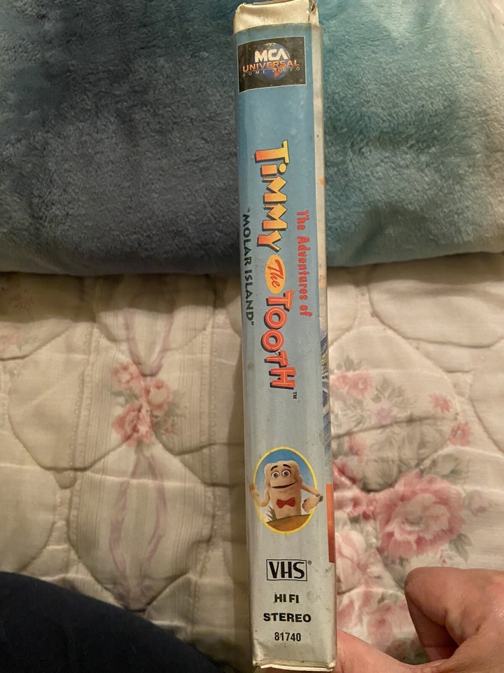 The Adventures of Timmy the Tooth - Molar Island VHS, 1994 RARE OOP ...