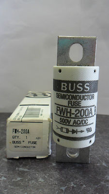 New Bussmann FWH 200A 200 Amp Fuse Semiconductor NIB | eBay
