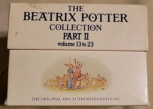 The Beatrix Potter Collection Part II Volume 13 to 23 w/Original Box ...