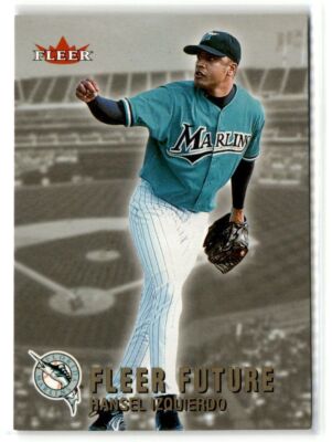 Hansel Izquierdo SN,RC Florida Marlins 2002 Fleer Tiffany #512 | eBay