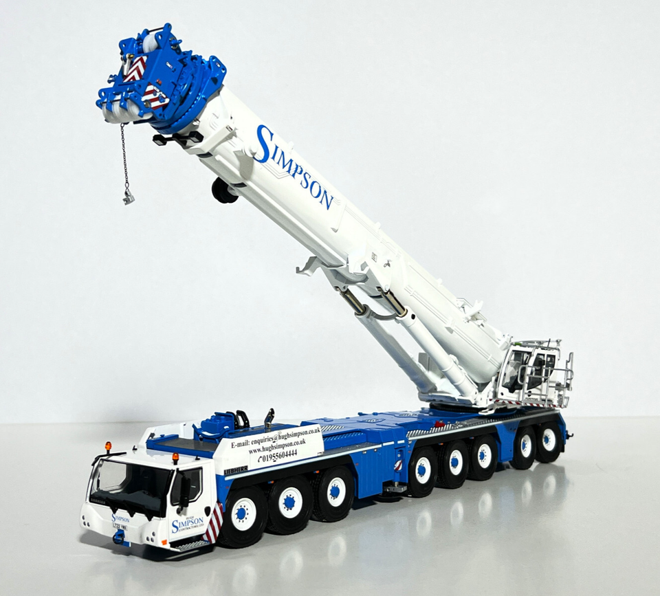 Liebherr LTM 1650-8.1 crane "Hugh Simpson LTD" WSI truck models , 1:50 ...