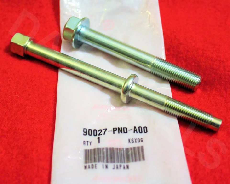 HONDA GENUINE OEM K-SERIES STARTER BOLT SET 2PC K20 K24 CRV ACURA RSX ...