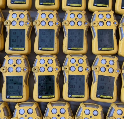 BW Technologies Gas Alert Quattro Multigas Gas Detector Monitor ...