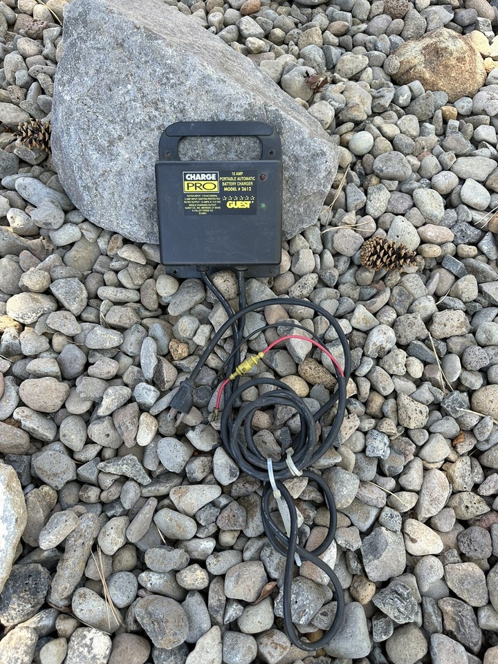 Guest Charge Pro 10 Amp Portable Automatic Battery Charger 2612 Boat ...