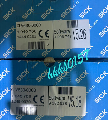 CLV630-0000 SICK Fixed Barcode Scanner FedEx/DHL brand new | eBay