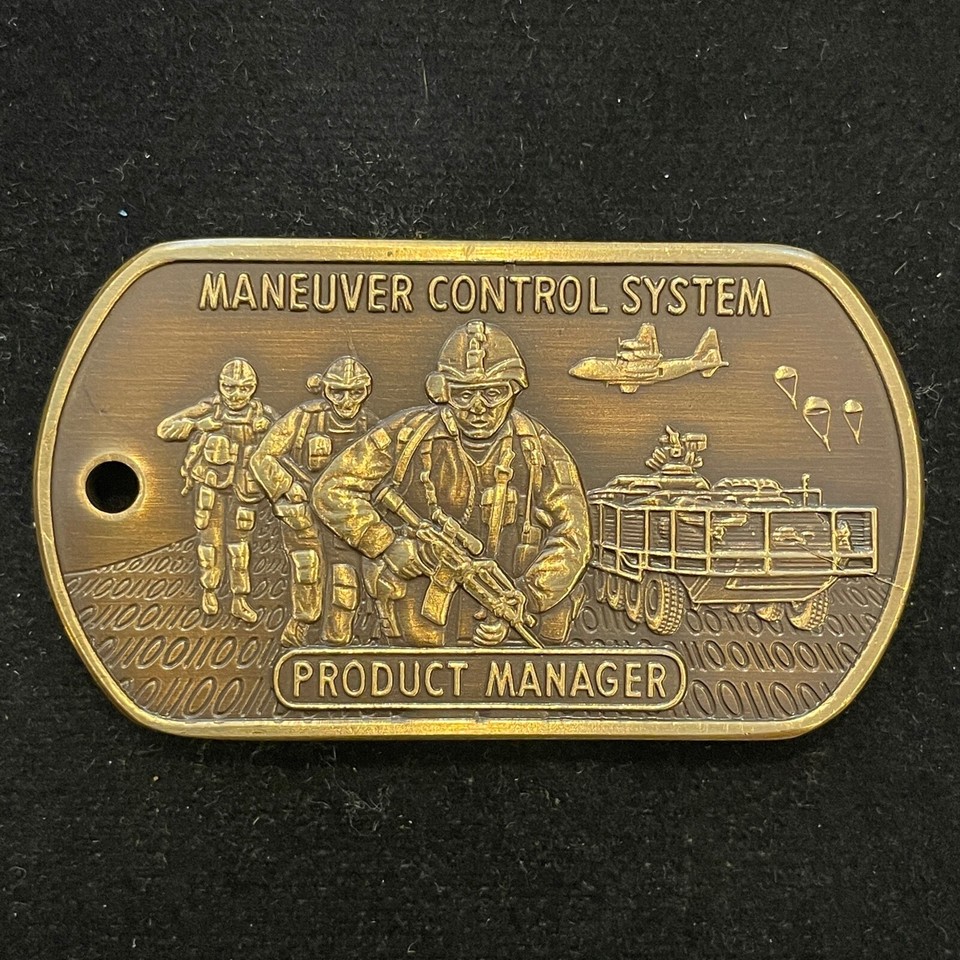 Maneuver Control System Product Manager Challenge Coin | eBay