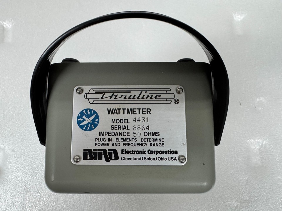 Bird 4431 Thruline RF Wattmeter | eBay