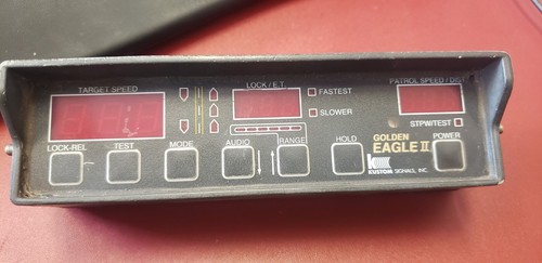 Kustom Signals Golden Eagle II 200-2078-00 Radar System Display ...
