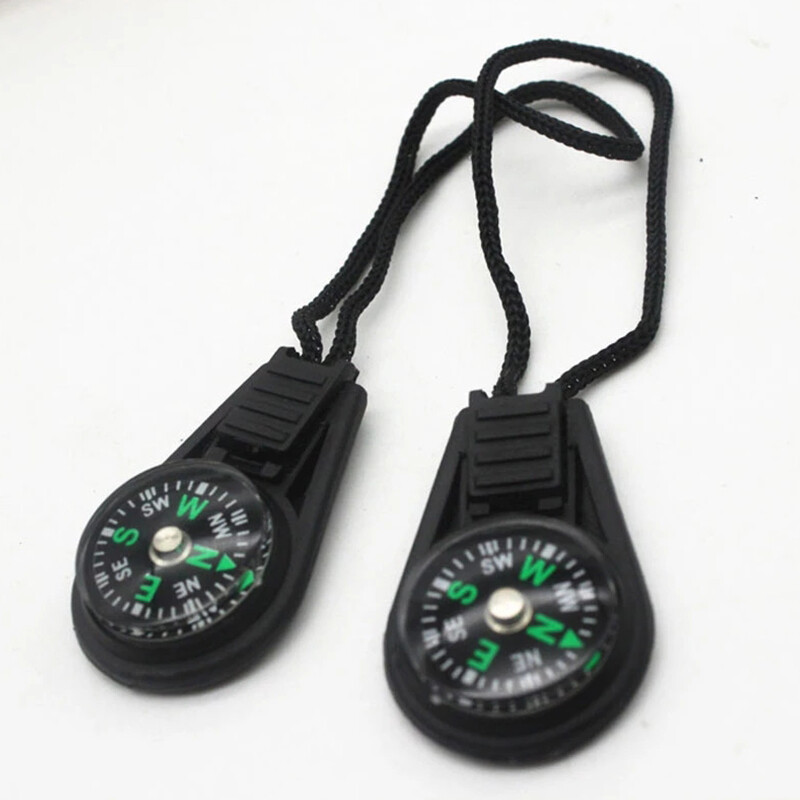 Mini Compass Survival Kit with Keychain for Outdoor Camping Hiking ...