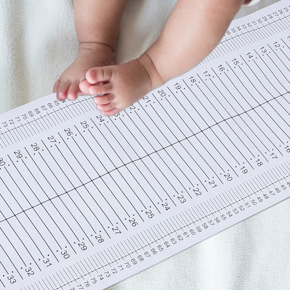 Small Children Measure Ruler Canvas Height Measurement Ruler Baby ...