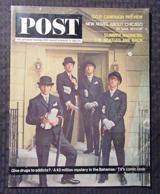 1964 POST Magazine Aug 8-15 VG- 3.5 BEATLES John Lennon | eBay