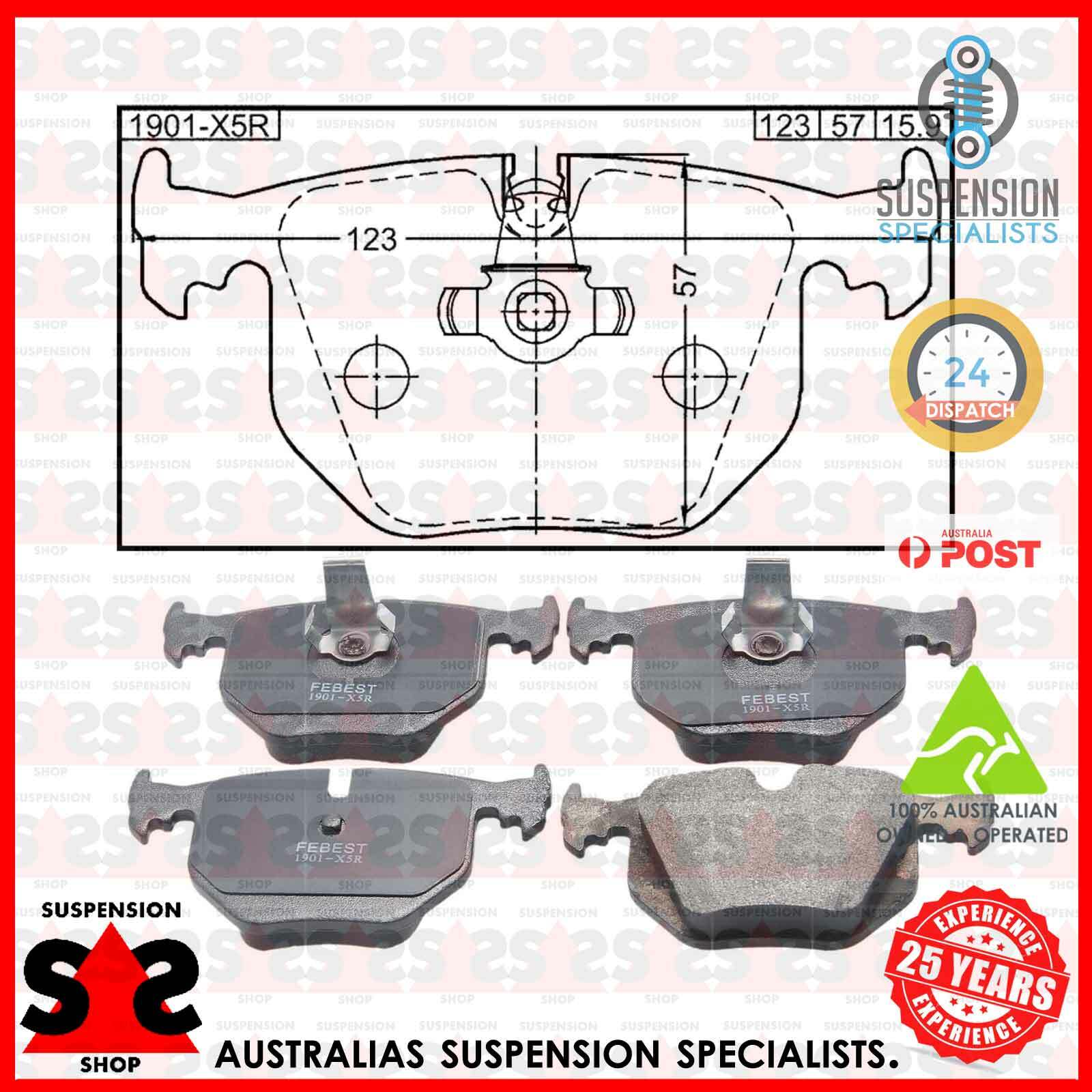 Rear Axle Brake Pad Set, Disc Brake Suit BMW 3 Coupe (E46) M3 CSL 3 ...