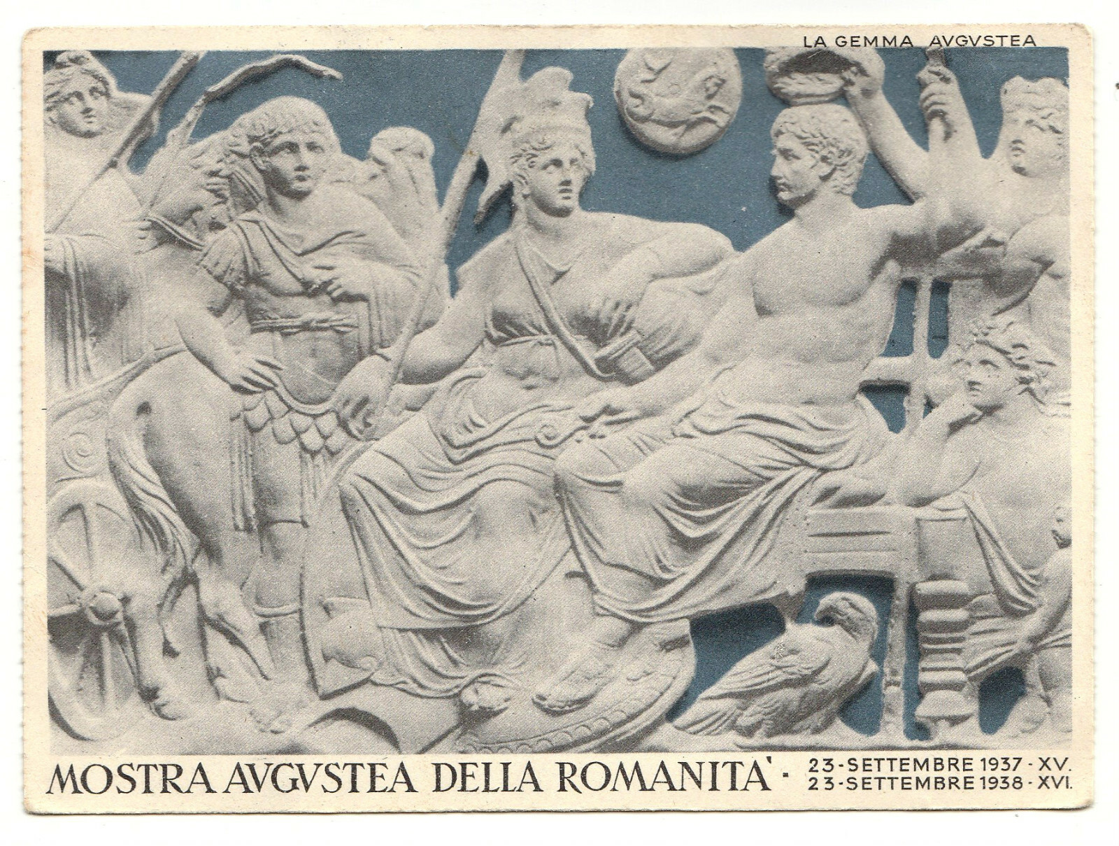 CARTOLINA MOSTRA AUGUSTEA DELLA ROMANITA' 1938 | eBay
