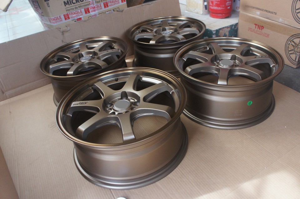 For fn2 ctr itr ek9 dc5 fd2 rsx ep3 integra civic JDM 17" Bronze GP ...