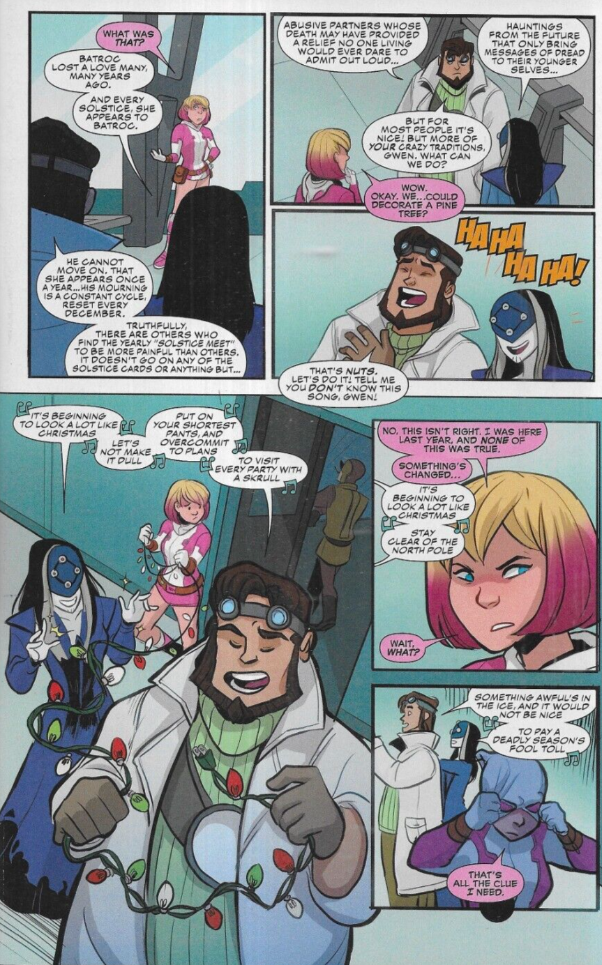 Gwenpool Comic 1 Holiday Special Merry Mix-Up Cover A Salva Espin First ...
