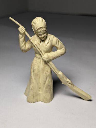 MARX PIONEER WOMAN HOLDING RIFLE FIGURE TOY SOLDIERS VINTAGE 1950'S ...
