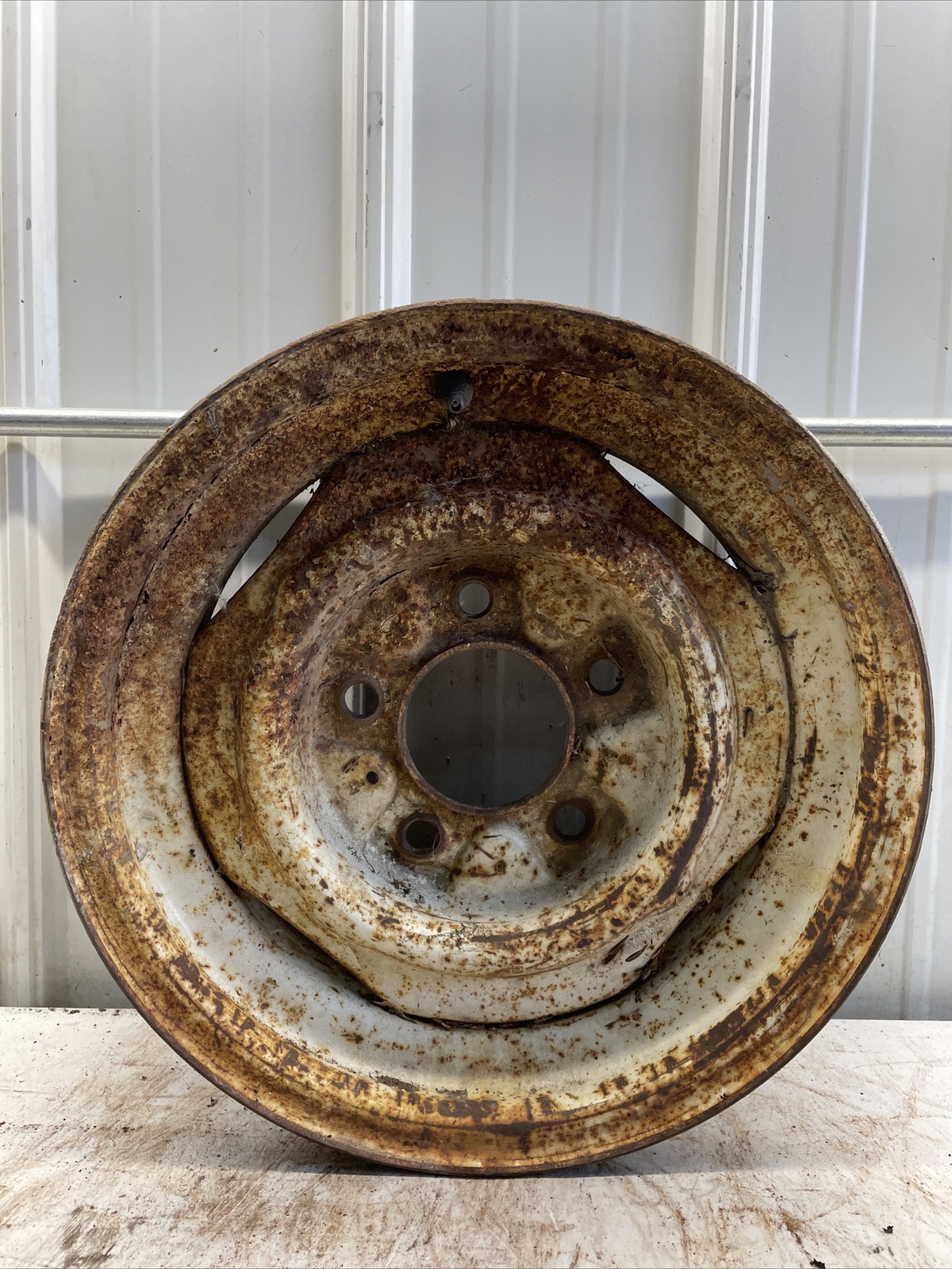 Vintage 1940-63 Ford Car Truck Steel Wheel Rim 5 Lug 15" x 5.5" OEM ...