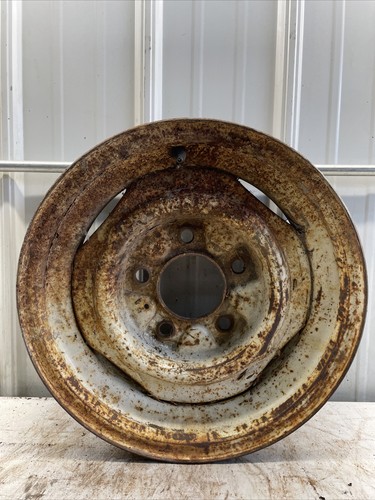 Vintage 1940-63 Ford Car Truck Steel Wheel Rim 5 Lug 15" x 5.5" OEM ...