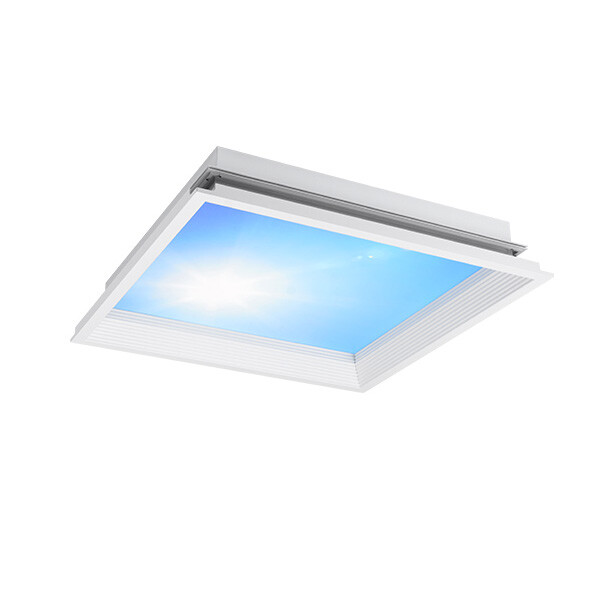 72W Dimmable LED Blue Sky Lamp Panel Ceiling Fixture Roof Natural ...