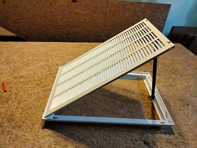 20"x16" furnace return air kit,with filter grille,box, and 14" collar ...