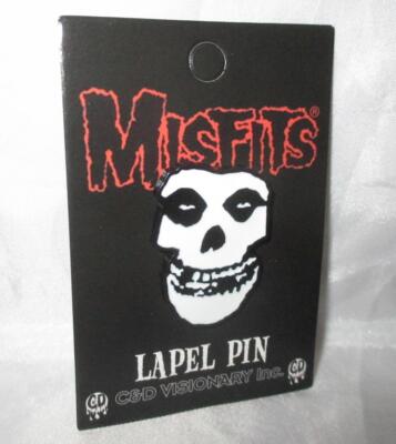 The Misfits Fiend Skull Lapel Pin Punk | eBay
