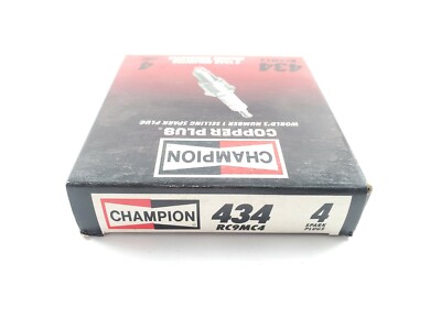 NOS Lot of 4x Champion 434 RC9MC4 Spark Plugs | eBay