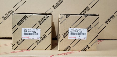 NEW GENUINE TOYOTA LAND CRUISER RAV4 FOG LAMP SET OF 2 81210-60200 ...