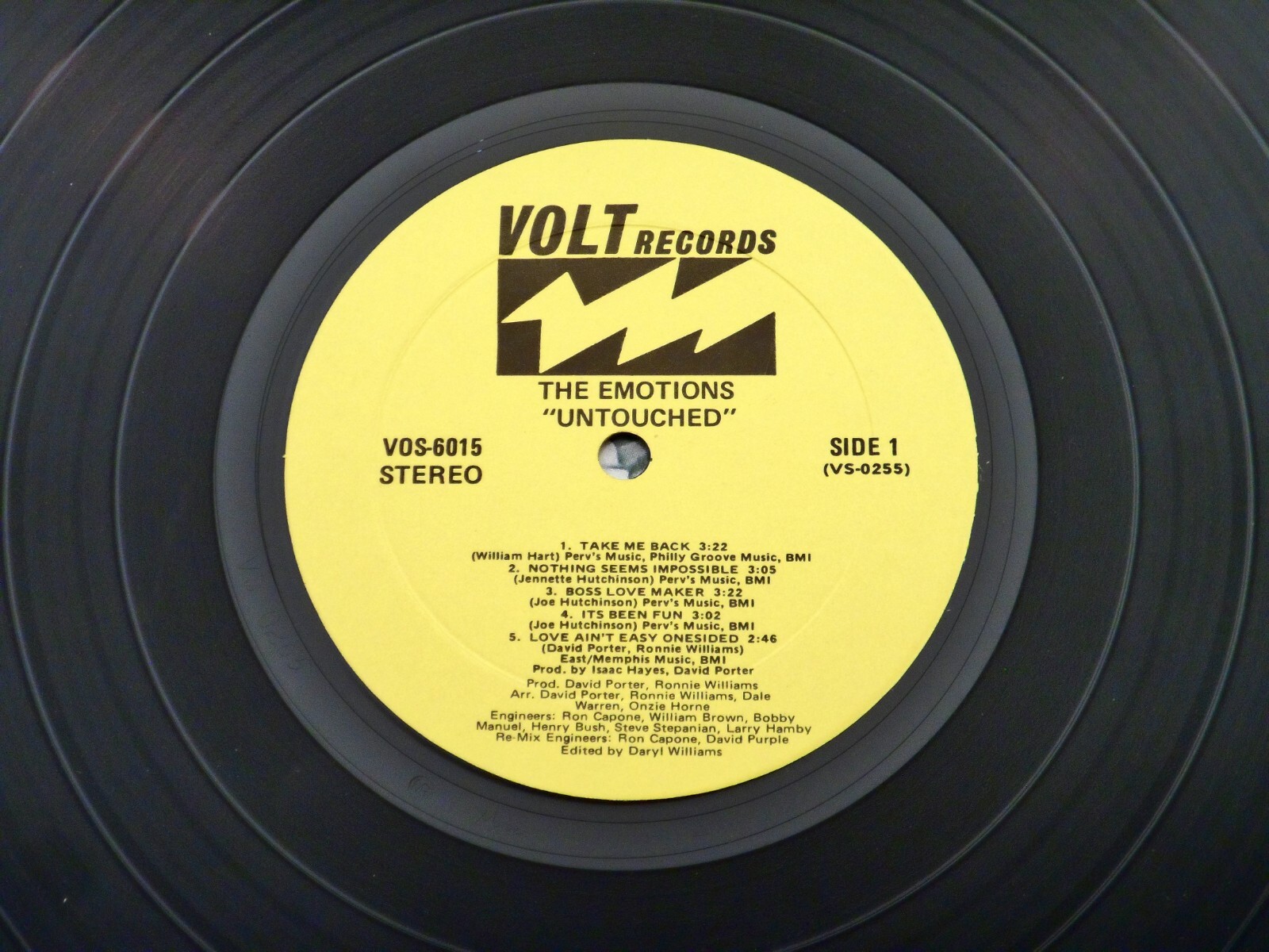 The Emotions ‎♫ Untouched ♫ Rare 1972 Volt Records Monarch Promo Vinyl ...