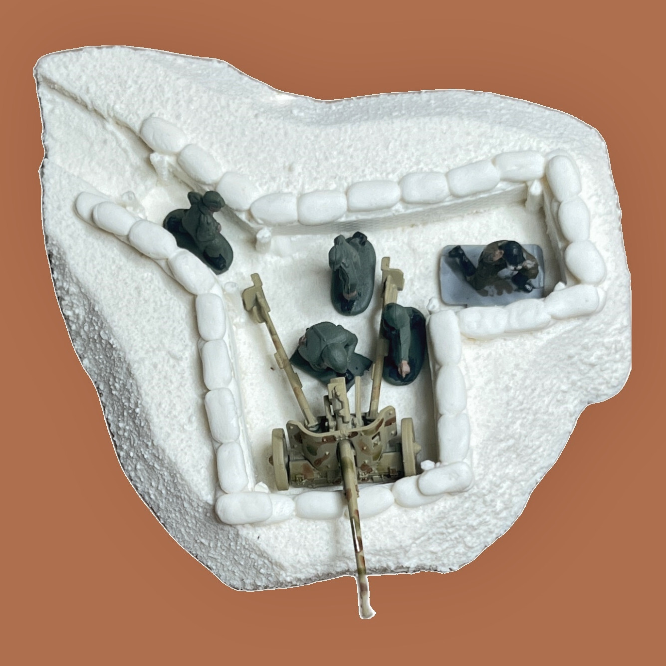 Small Caliber Anti Tank Gun Position, Unfinished 1/72 scale | eBay