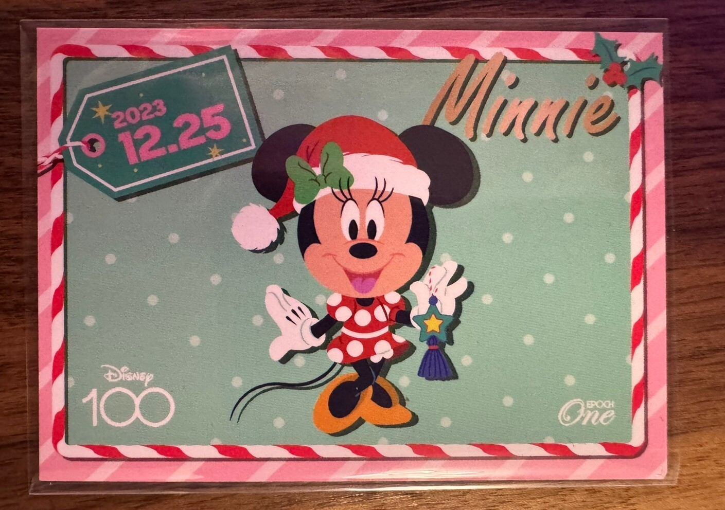 Minnie Mouse Card Disney 100 EPOCH ONE Japan Limited Edition 2023 Out ...