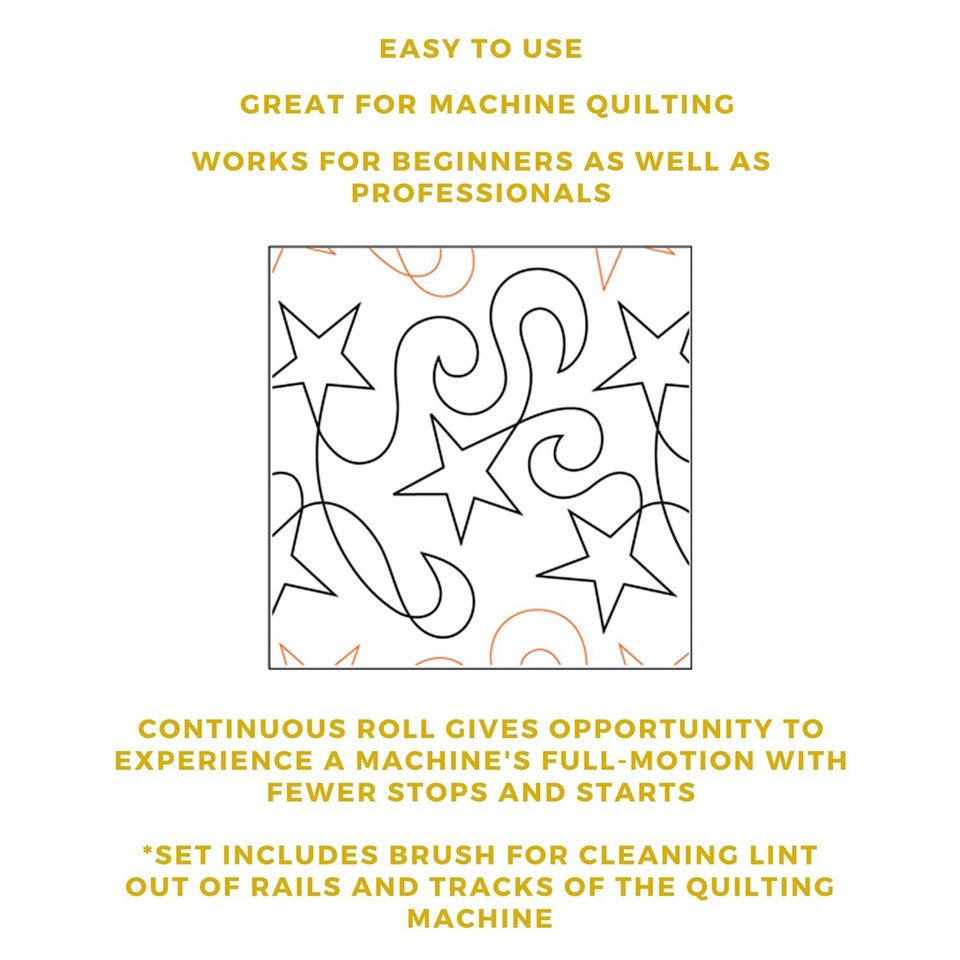 Pantographs for Longarm Quilting Paper Roll - Long Arm Quilting Machine Patte... | eBay