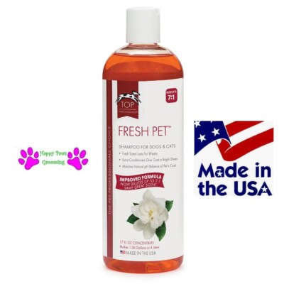 Top Performance FRESH PET CONDITIONING SHAMPOO Detangling*Pet DOG CAT ...