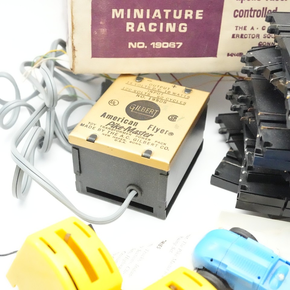 Vintage AC Gilbert Auto-Rama Miniature Racing No. 19067 W Box ...