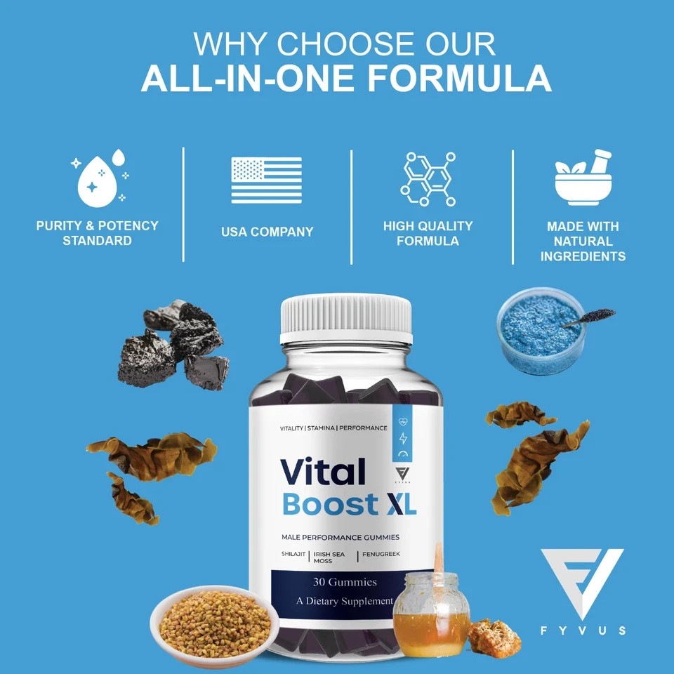 (3 Pack) Vital Boost XL Performance Supplement, VitalBoost XL (90 ...