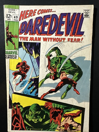 Daredevil #49 1969 Marvel Comics Vintage Old Silver Age 1st Print Very ...