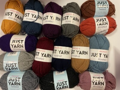 Premier Yarn - JUST YARN WORSTED and JUST YARN TWEED - several colors ...