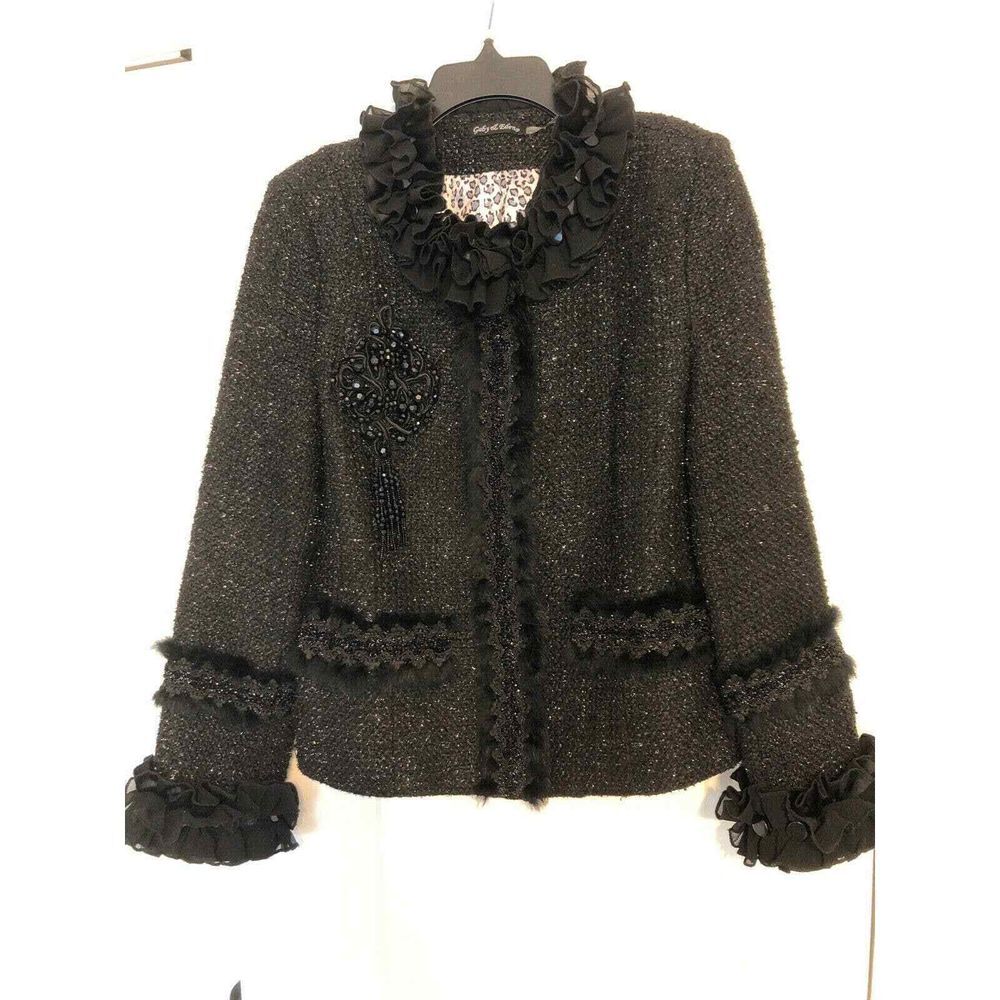 Gaby & Eden Black Sparkle Jacket Women's Size Small R… - Gem