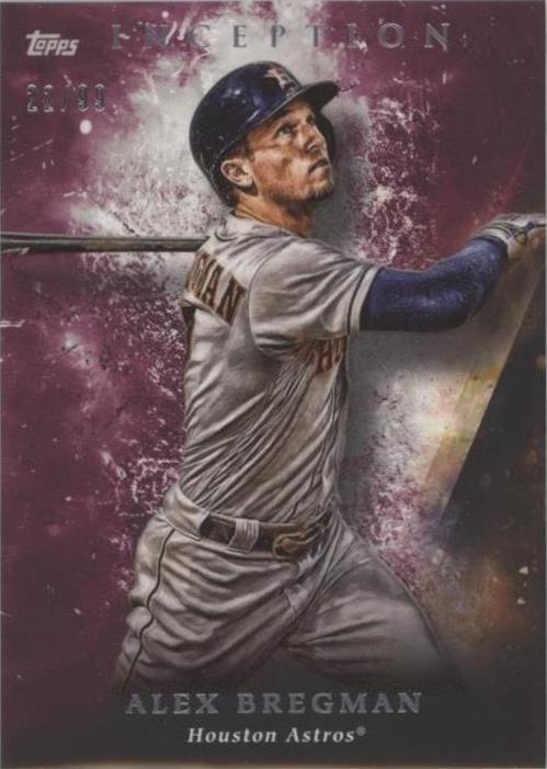 2018 Topps Inception - Alex Bregman #57 Magenta /99 for sale online | eBay