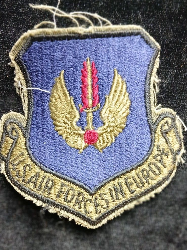 USAF US AIR FORCE FORCES IN EUROPE SUBDUED EMBROIDERED PATCH 3" x 3" FREE SHIP | eBay