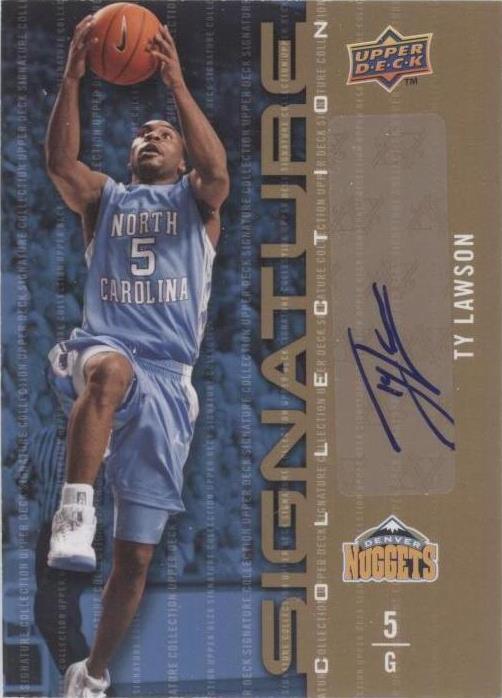 2009-10 Upper Deck - Signature Collection Ty Lawson #198 (AU, RC) for ...