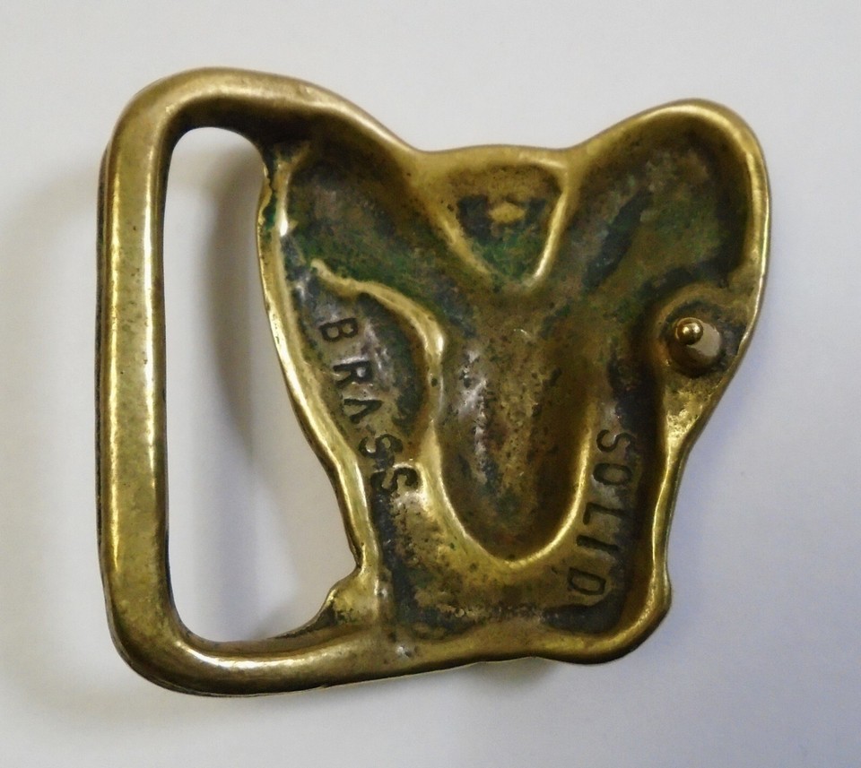 Trinity Solid Brass Bighorn Ram Belt Buckle | eBay