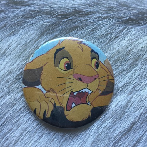 THE LION KING Badge SIMBA Pin Badge The Lion King Button The Lion King ...