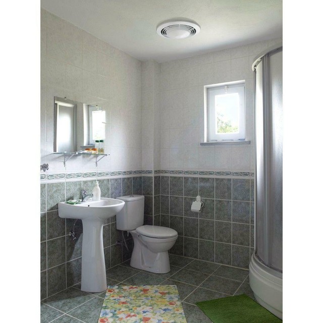 Broan-NuTone 9093WH Exhaust Fan Heater and Light Combo Bathroom Ceiling ...
