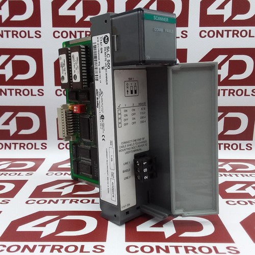 1747-SN | Allen Bradley | SLC 500, Remote I/O Scanner Module, Used, Ser ...